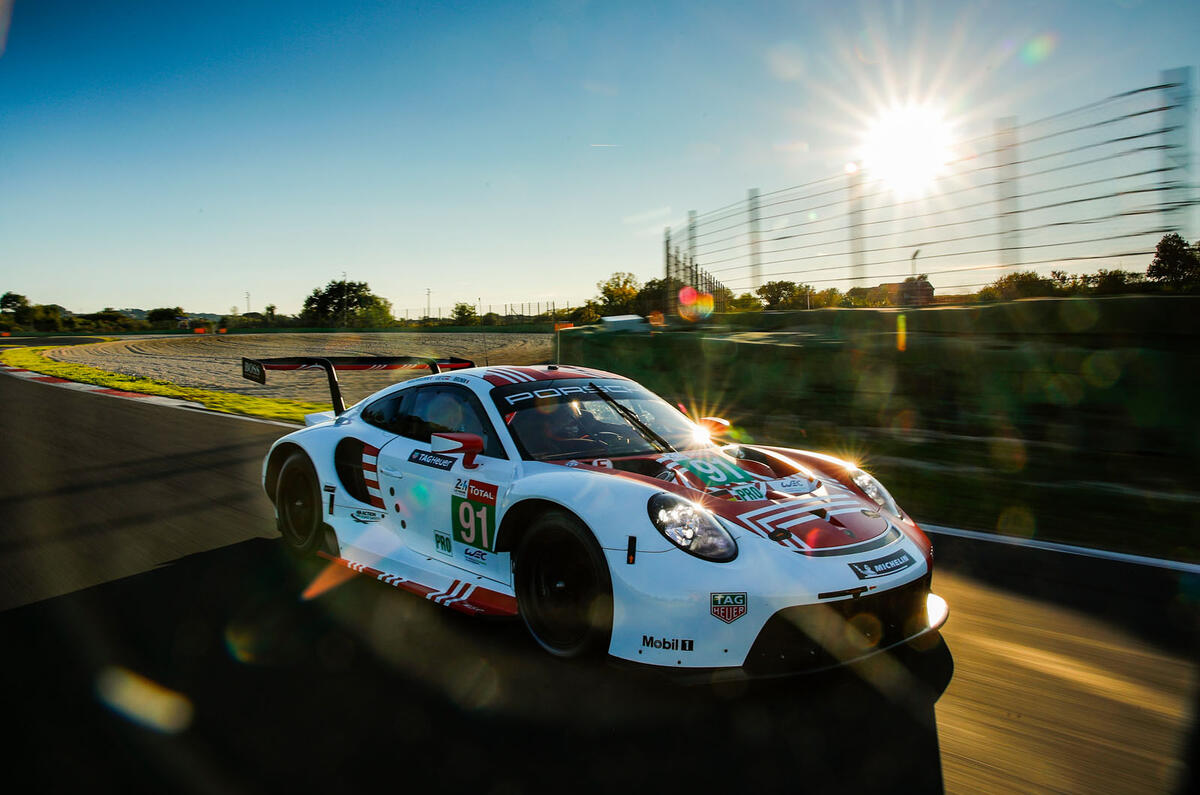 Safer at speed: Taming the mid-engined Porsche 911 RSR-19 | Autocar