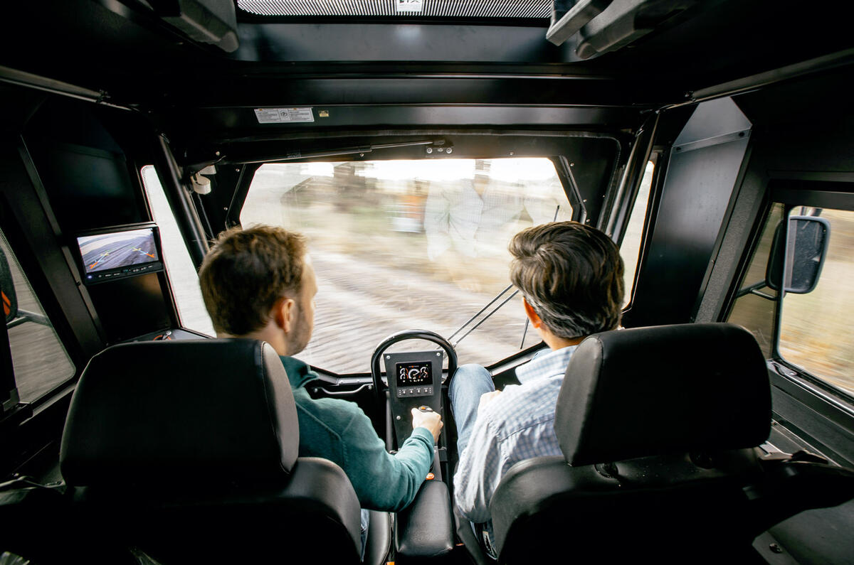 The ultimate Christmas toy: Off-road in the Fat Truck | Autocar