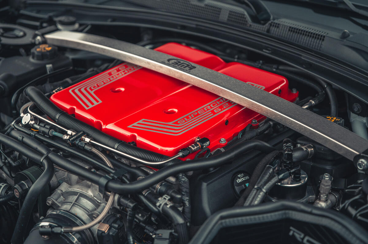 Camaro ZL1 vs Sutton Mustang: 1600bhp mega-muscle showdown | Autocar