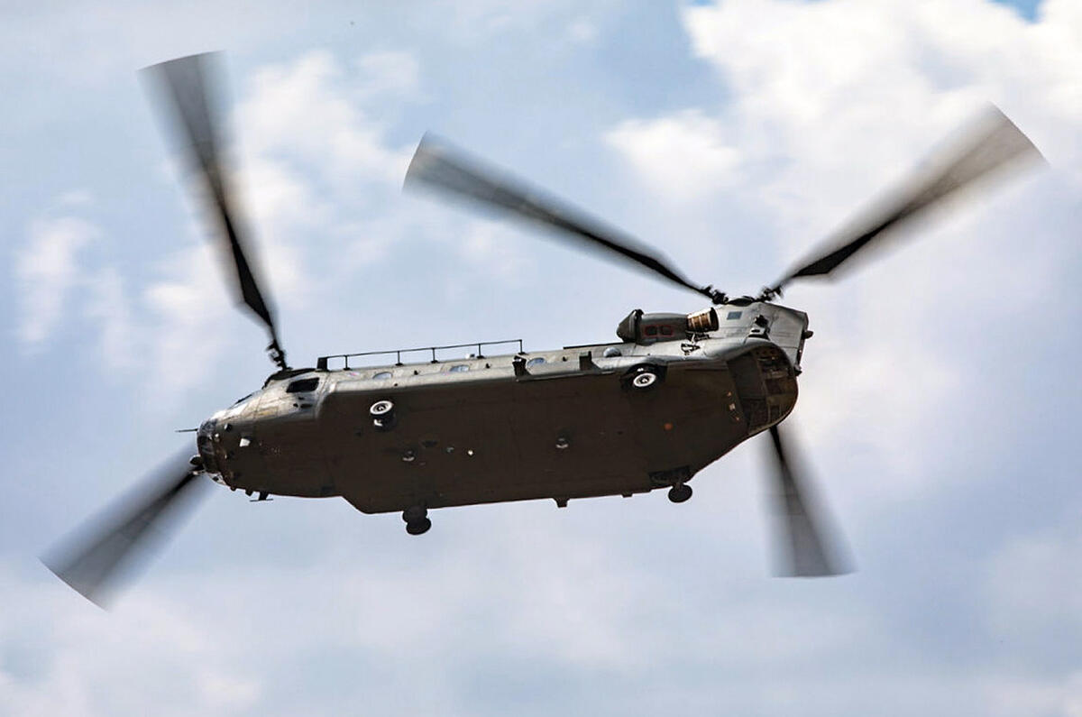 Christmas road test 2021: RAF Chinook helicopter | Autocar