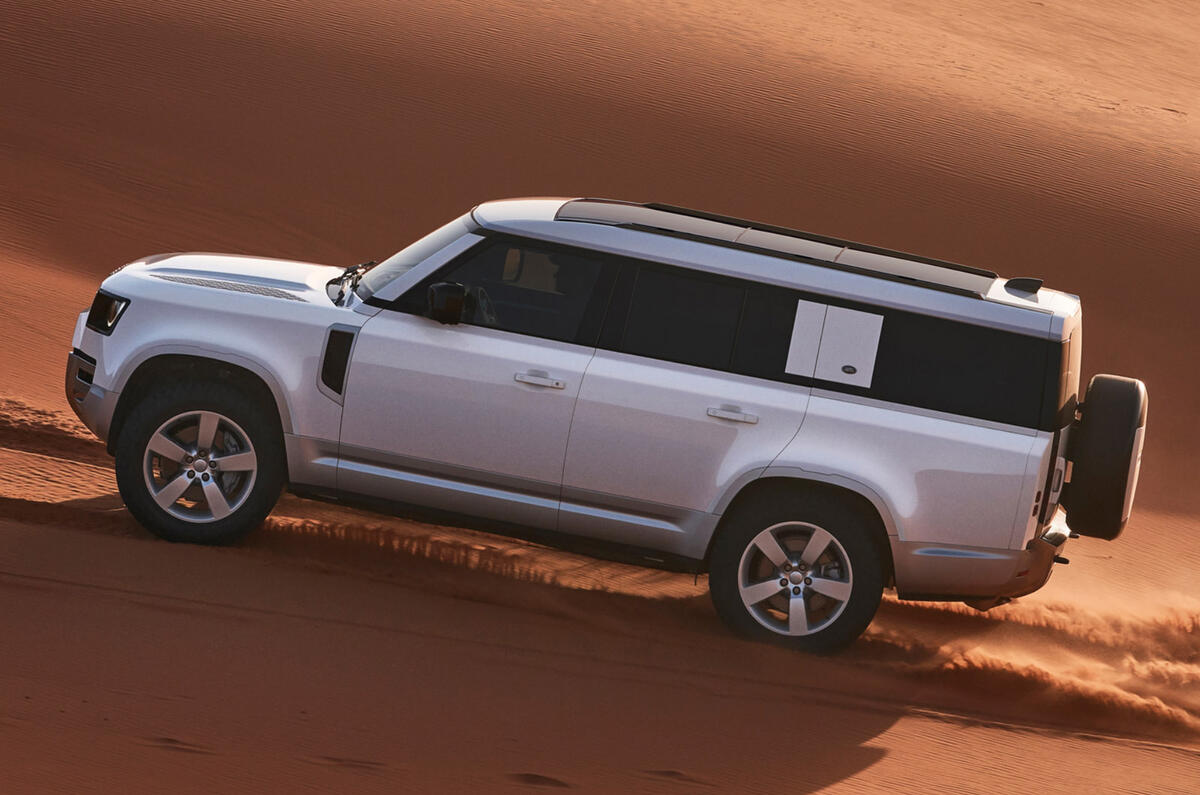 Size won't be an issue for new Land Rover Defender 130 | Autocar