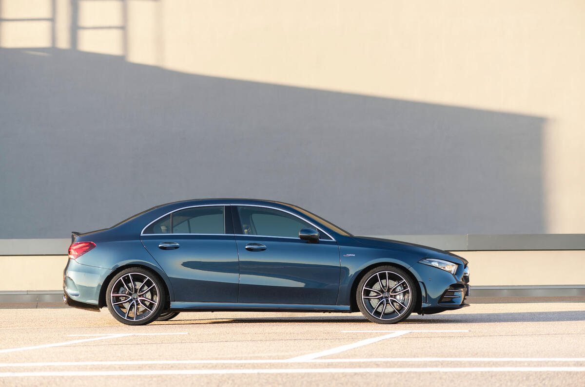 302bhp Mercedes-AMG A35 saloon revealed | Autocar