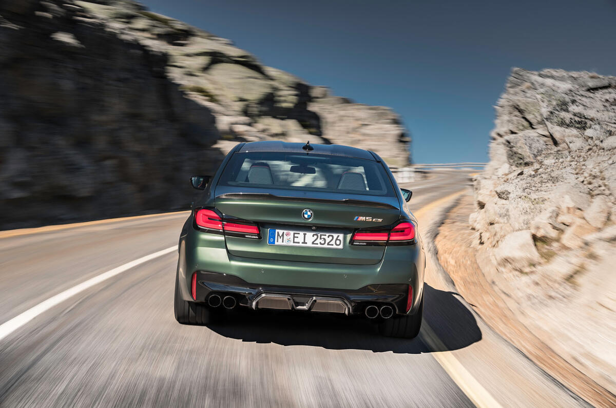 New 2021 BMW M5 CS sets records for pace and power | Autocar