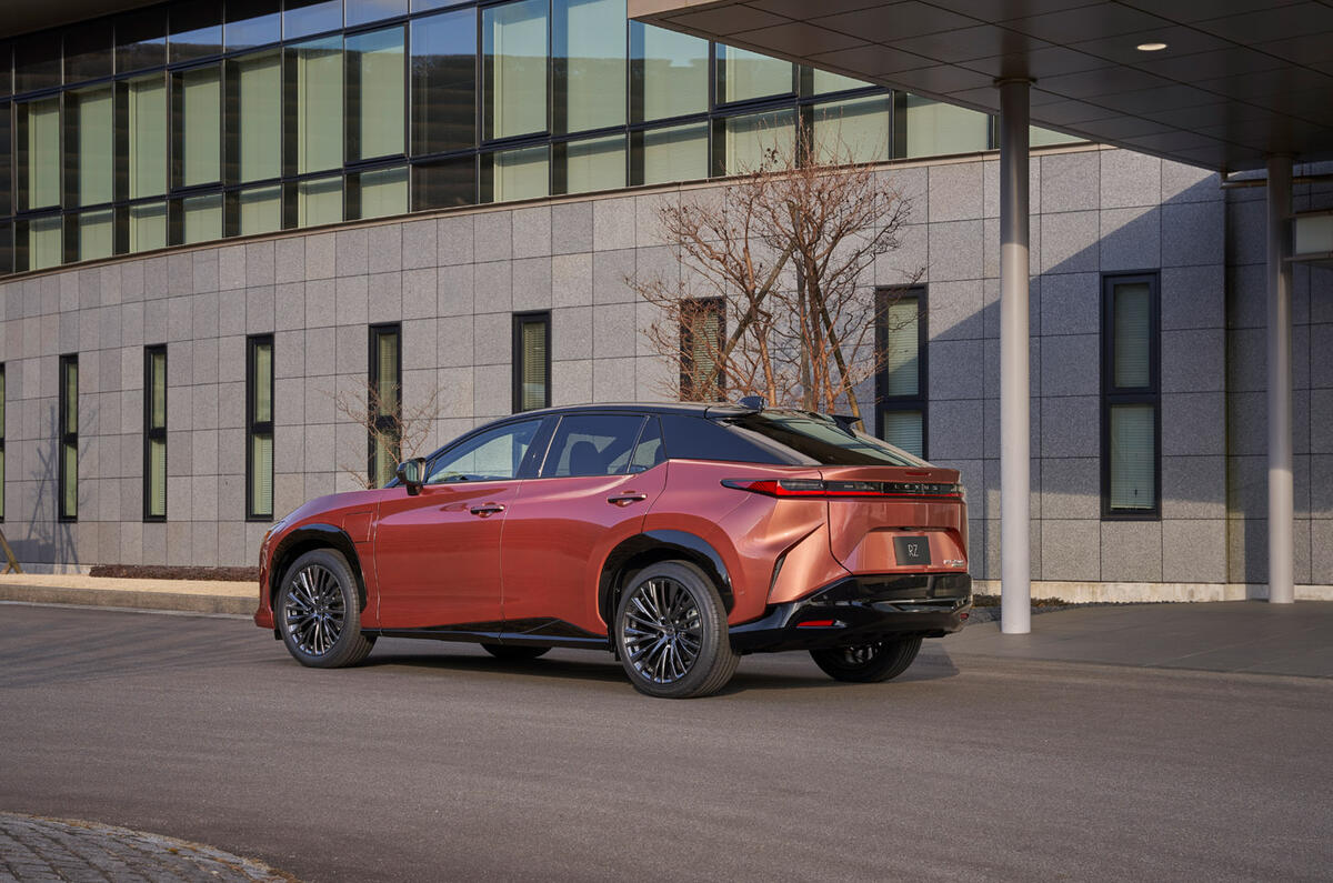 New Lexus RZ 450e launches firm's EV push with 309bhp, 4WD | Autocar