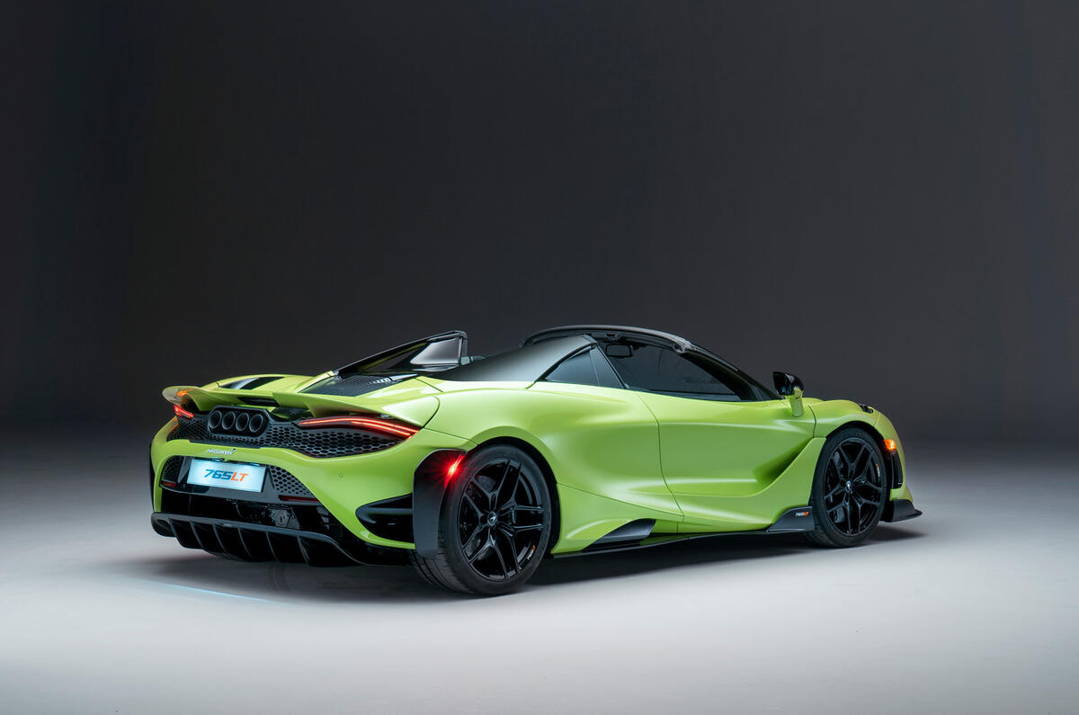 New McLaren 765LT Spider tops Super Series range | Autocar