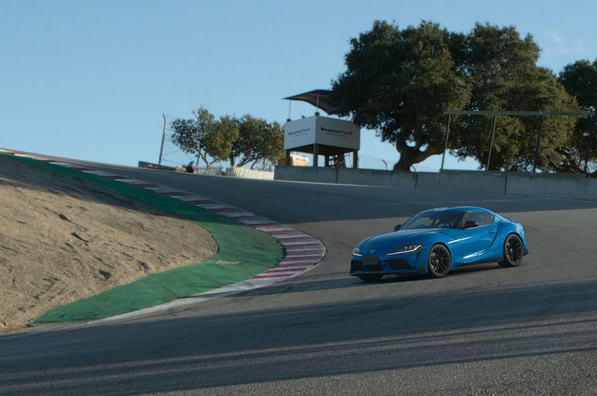 Inside track: Testing the new Toyota Supra on a PlayStation | Autocar