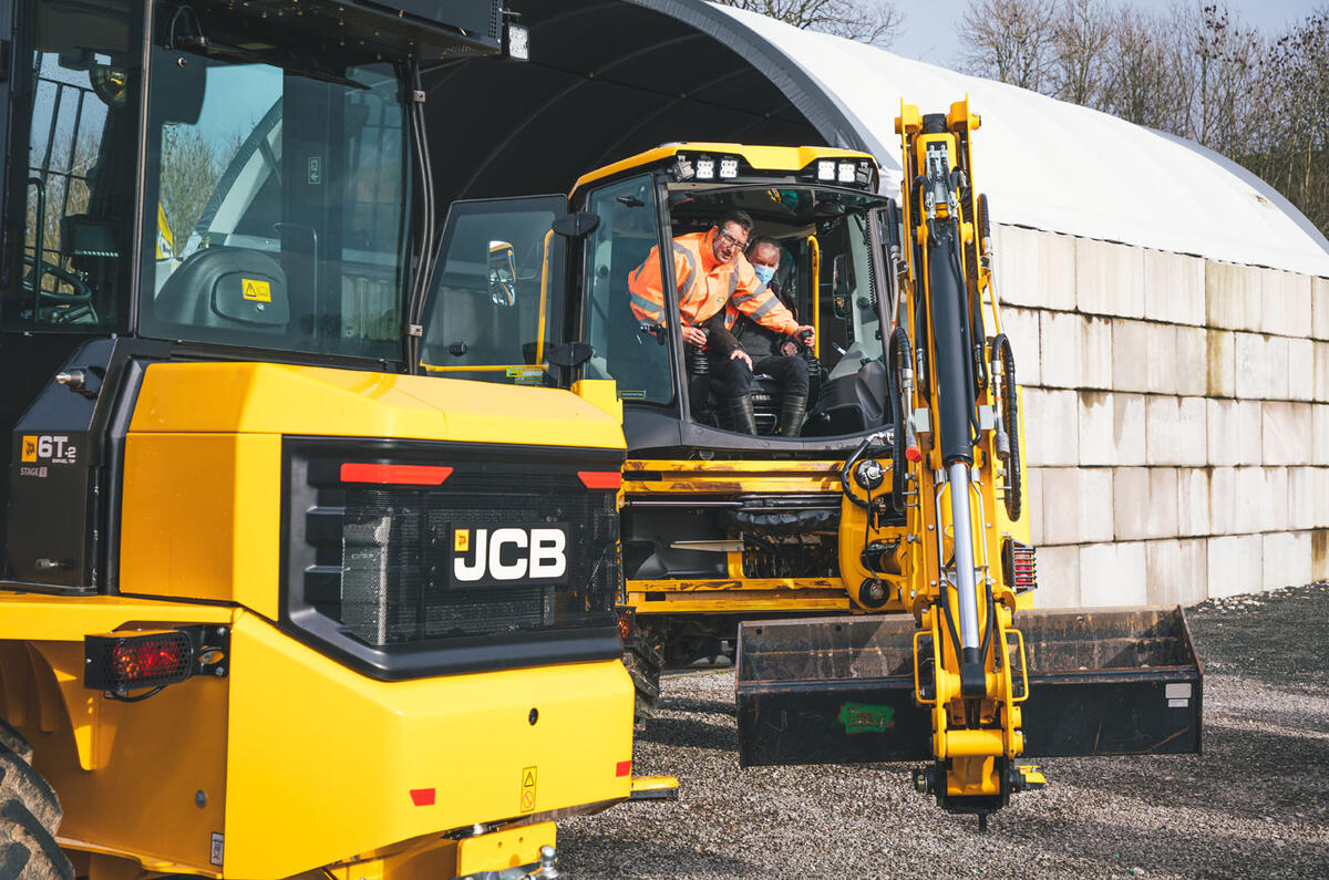 New digs: Driving three of JCB's finest earth movers | Autocar