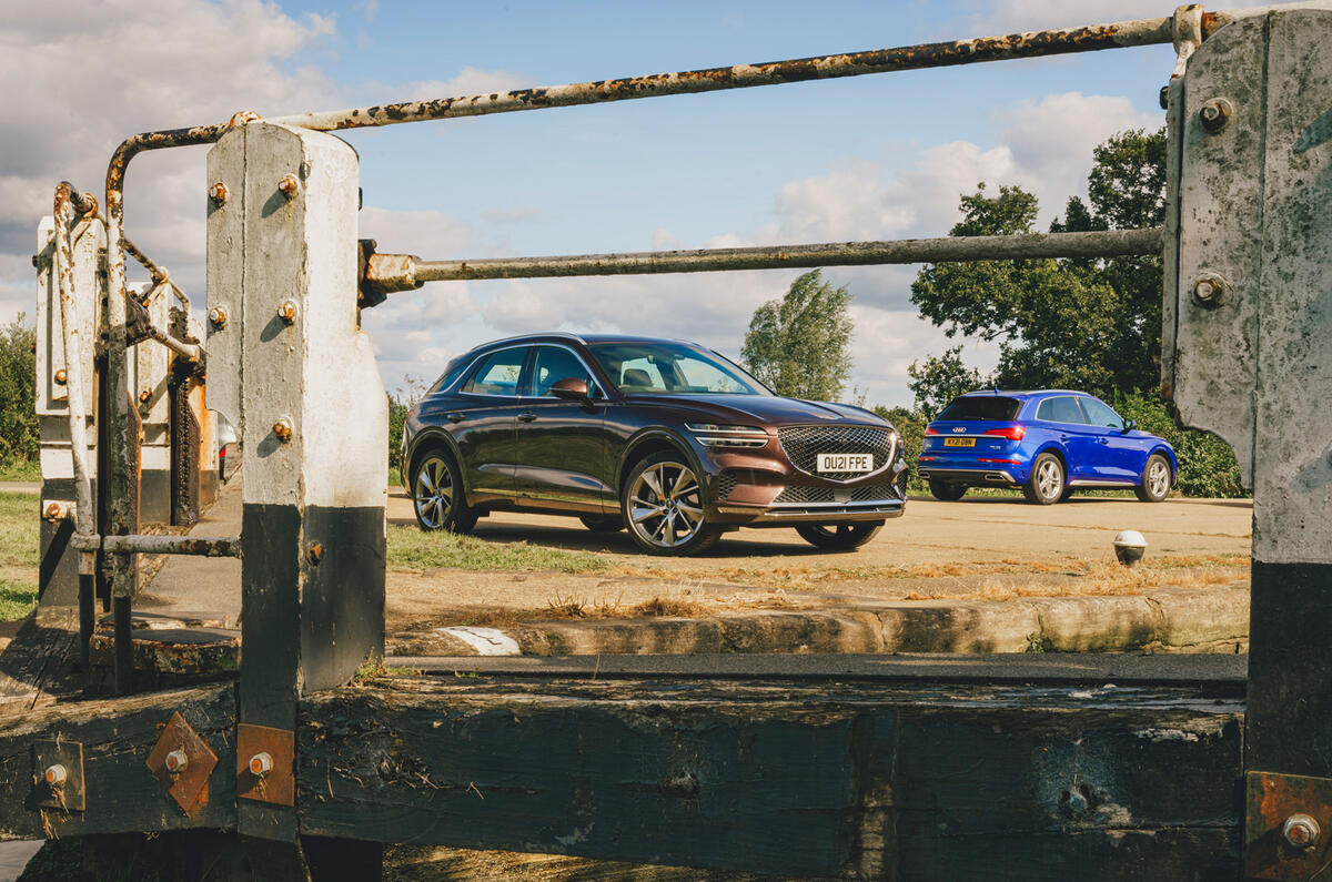 Join the Q: New Genesis GV70 faces Audi Q5 | Autocar