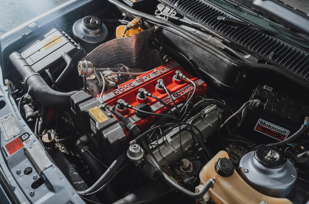 True blue: Ford Sierra RS Cosworth vs Mustang Mach-E | Autocar