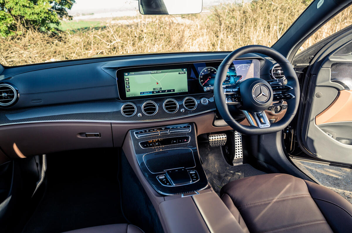 Second order saloons: BMW M550i vs Mercedes-AMG E53 Estate | Autocar