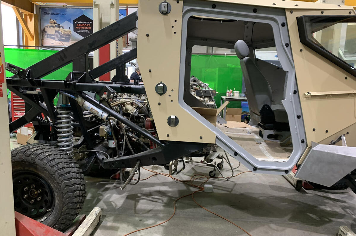 New Plasan Wilder is groundbreaking mid-engined armoured vehicle | Autocar