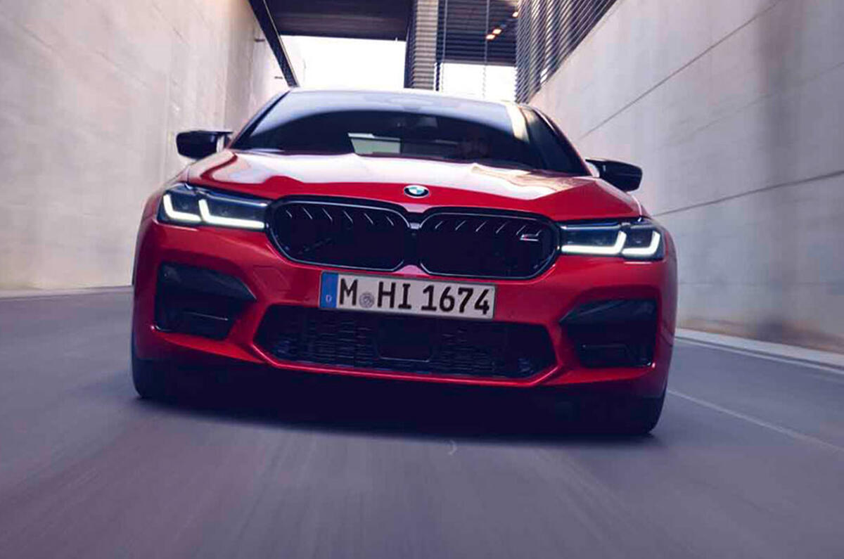 2021 BMW M5 gets fresh look and new technology | Autocar