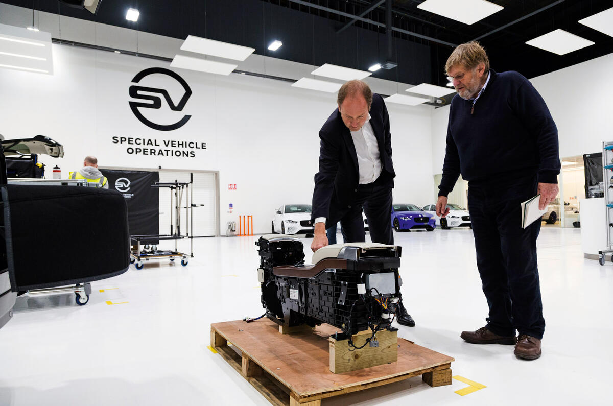 Behind the scenes at Jaguar Land Rover's Special Vehicle Operations ...