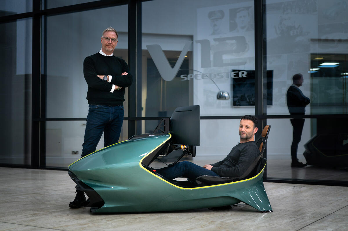 Testing Darren Turner's new Aston Martin simulator | Autocar