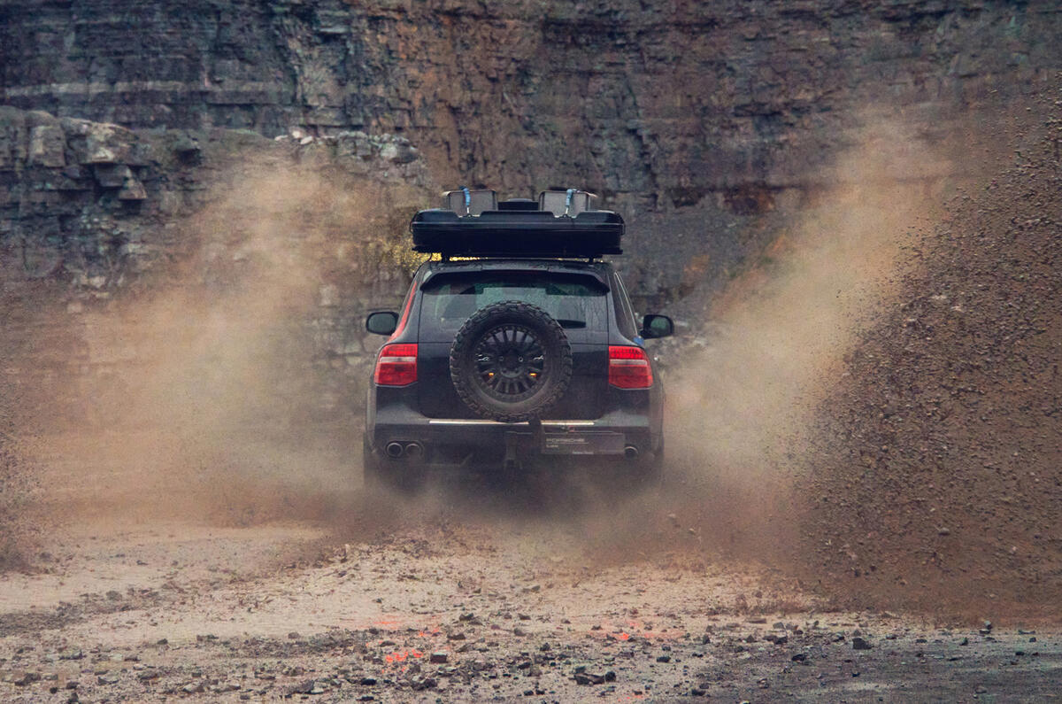 Original Porsche Cayenne gets retro rally-themed redesign | Autocar