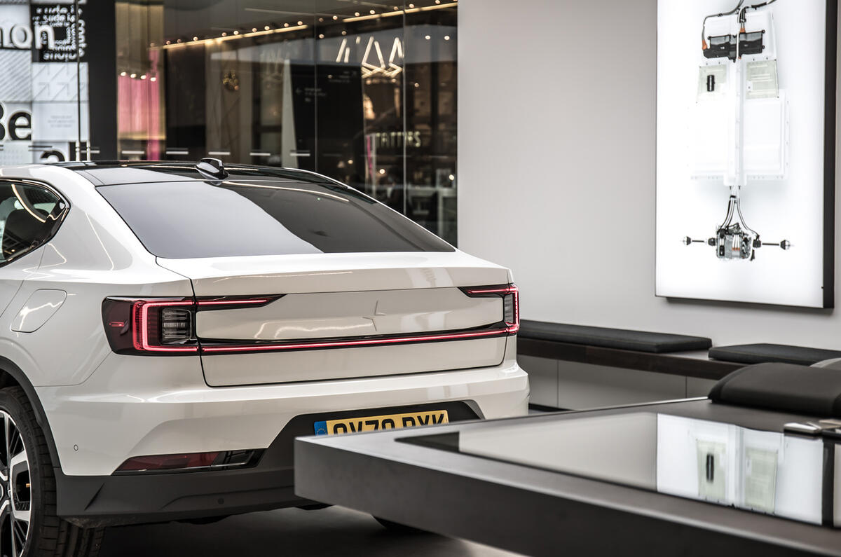 First Polestar UK 'space' opens in London Westfield | Autocar