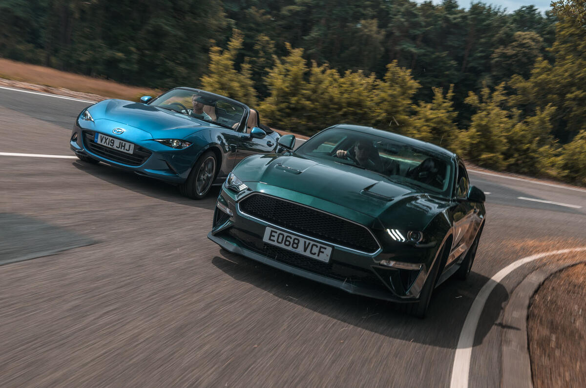 From Mazda to Mustang: driving five traditional sports cars | Autocar