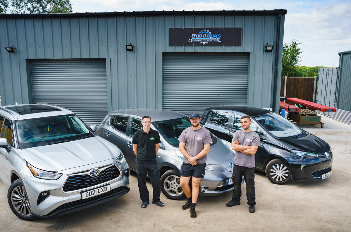 The independent garage shaping Britain's EV repair network | Autocar