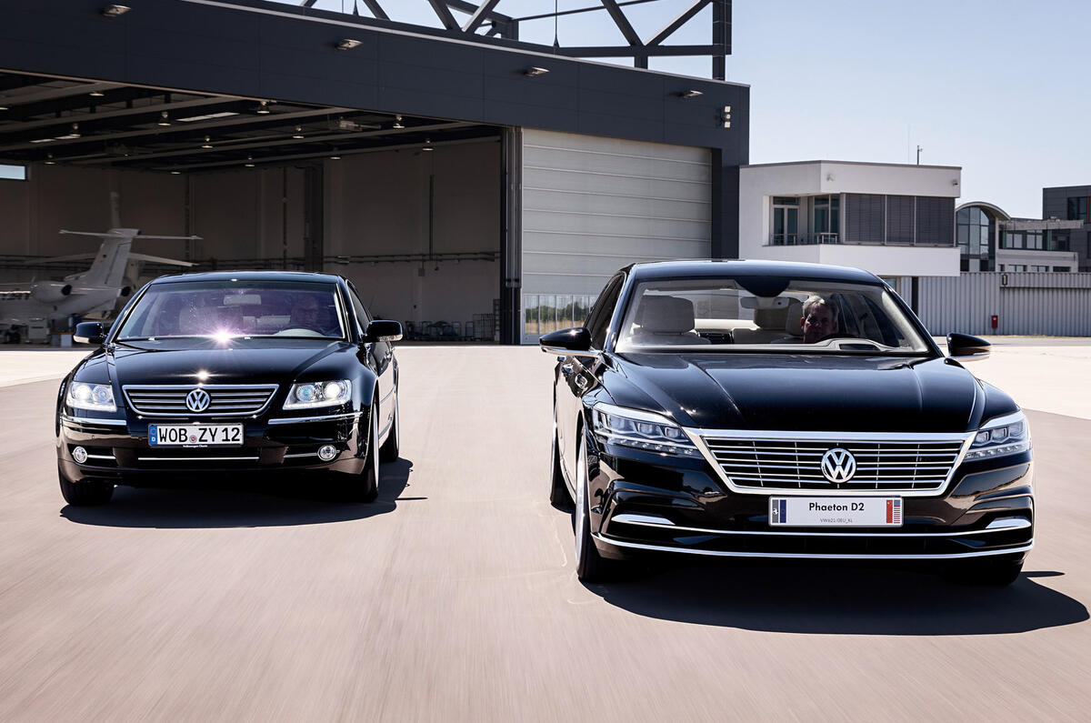 Mk2 Volkswagen Phaeton: never-launched luxury saloon revealed | Autocar