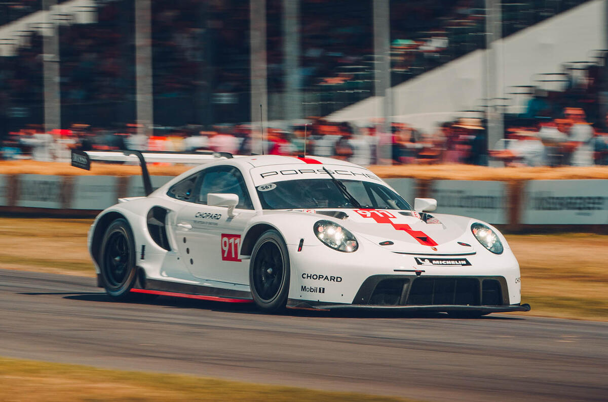 Porsche 991 RSR racer makes debut at Goodwood | Autocar