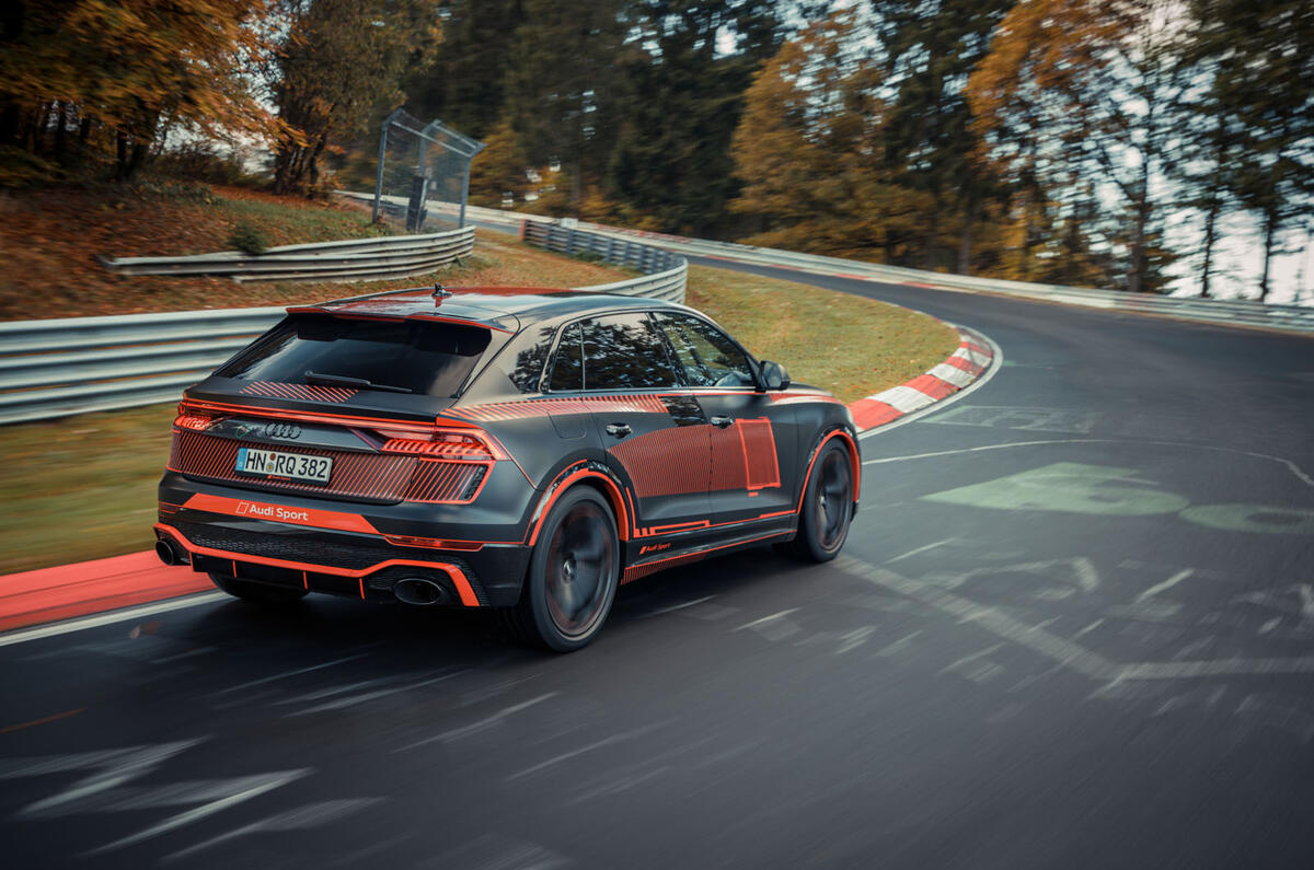 2020 Audi RS Q8: first ride in 'Ring record-breaking SUV | Autocar
