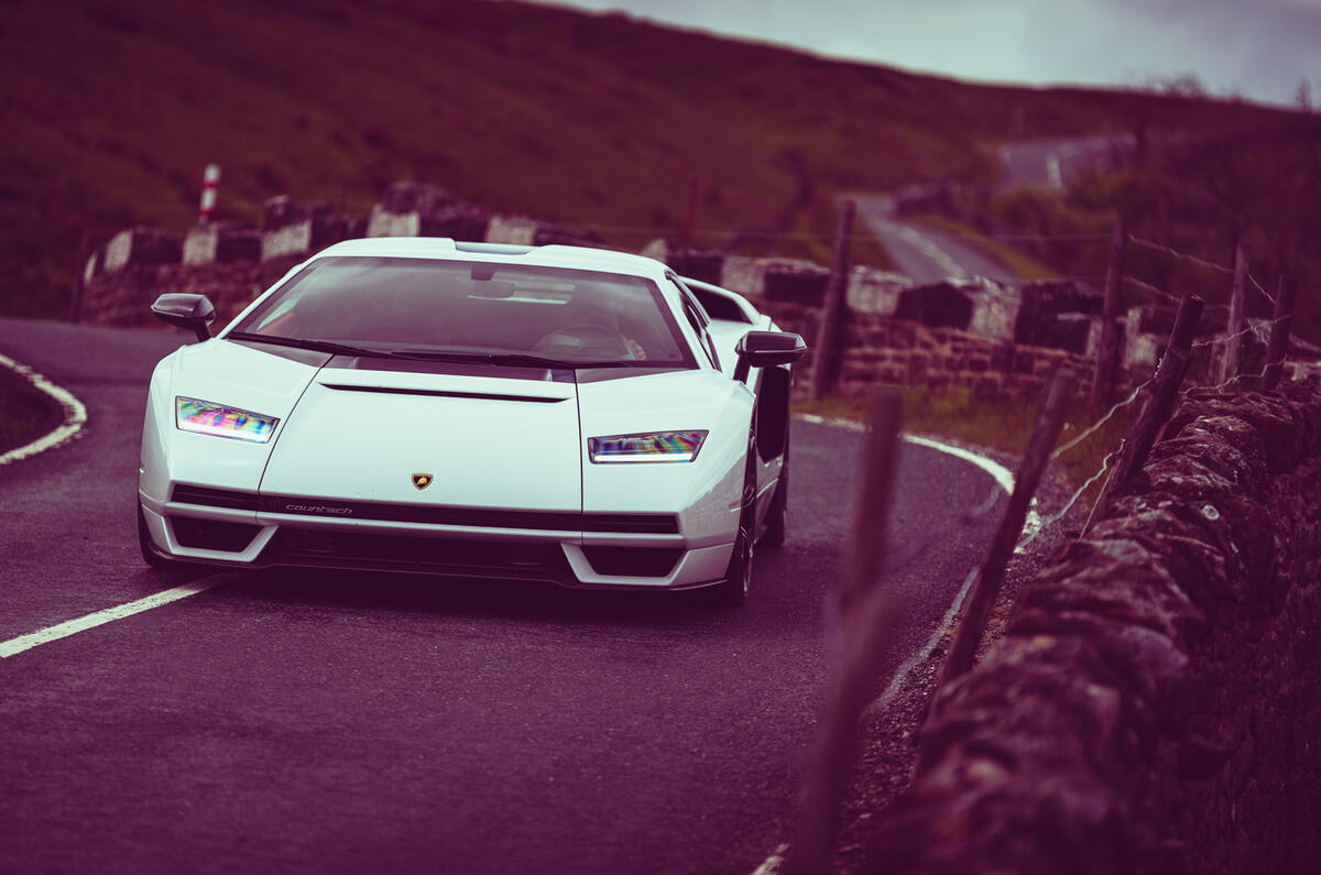New Lamborghini Countach: epic UK road trip in reborn icon | Autocar