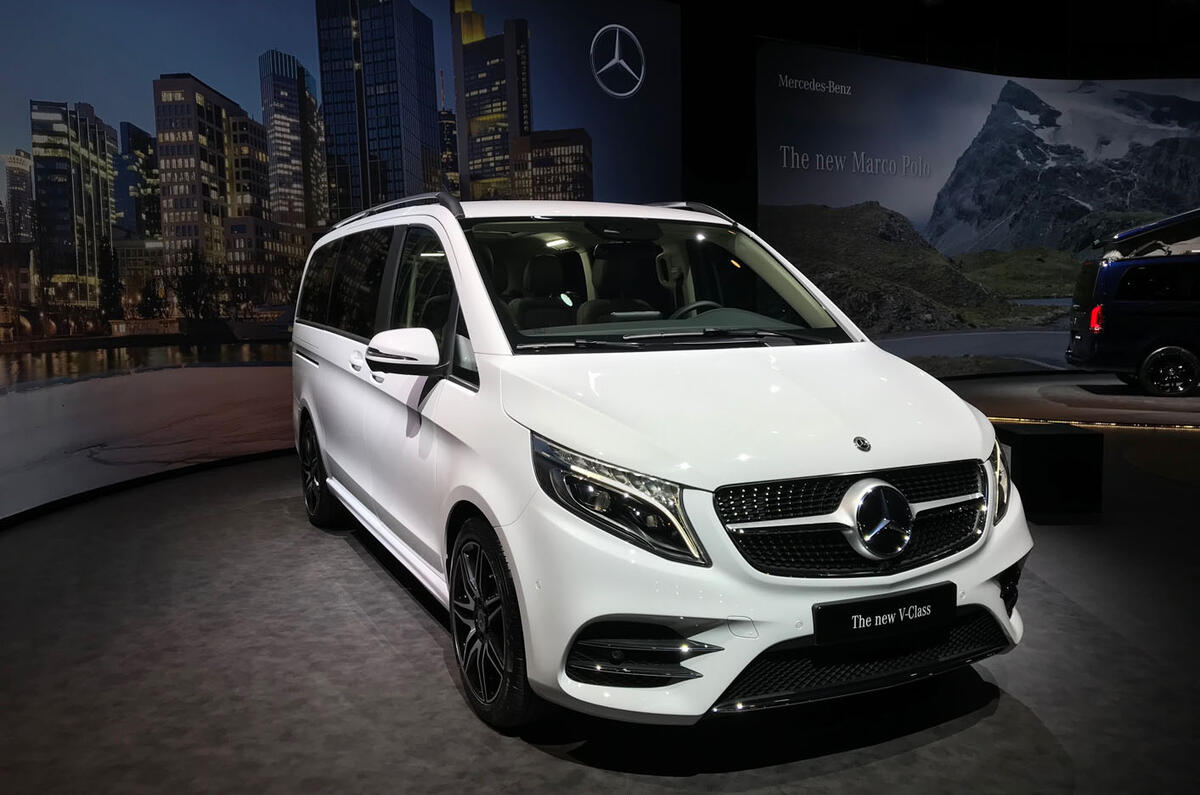 New 2019 Mercedes V-Class MPV gains more power | Autocar