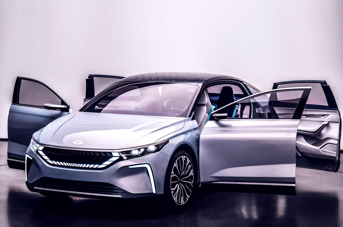 Turkish start-up Togg previews five new EVs with CES concept | Autocar