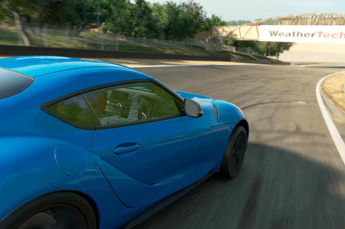 Inside track: Testing the new Toyota Supra on a PlayStation | Autocar