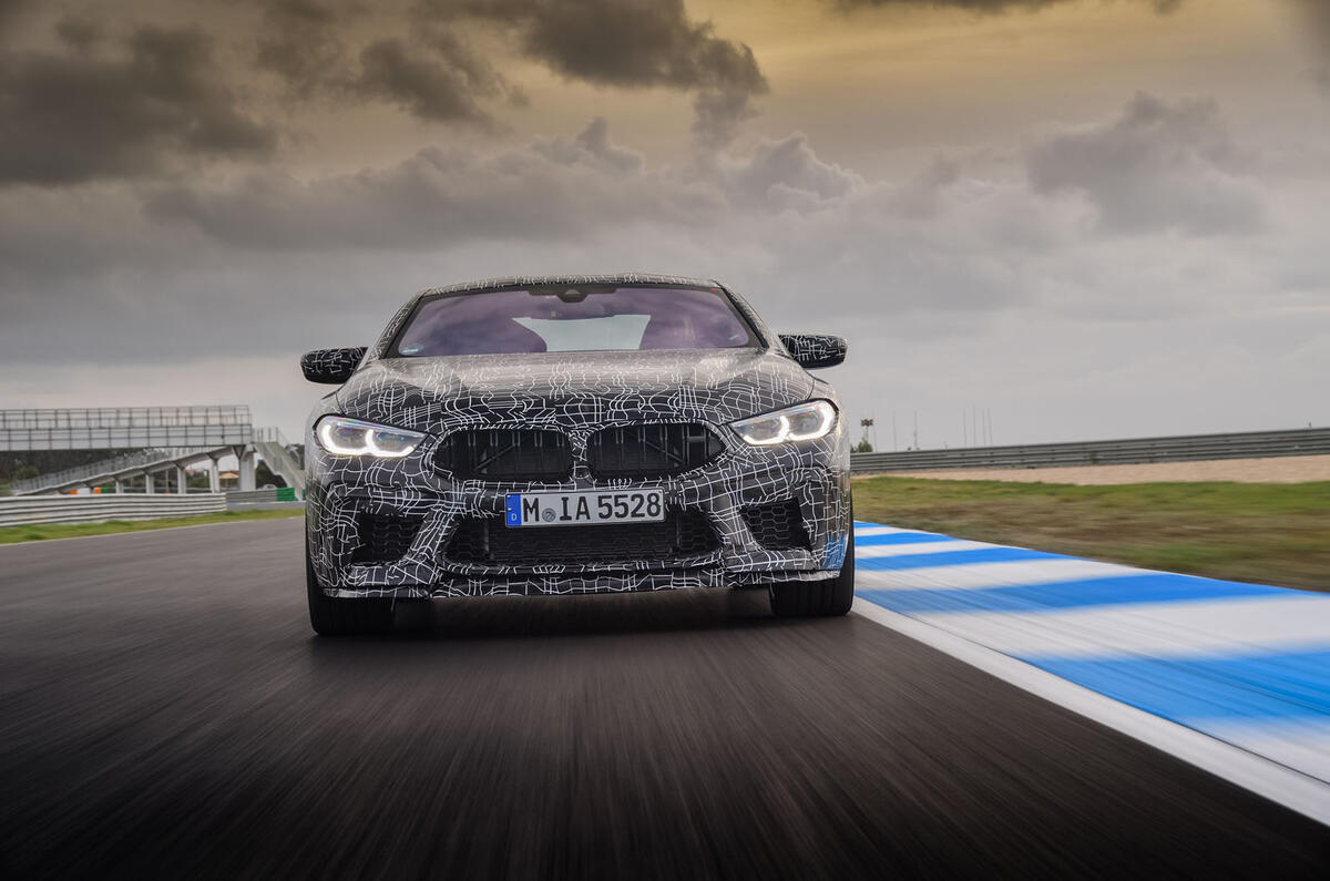 New BMW M8: 600bhp-plus super coupe prototype track ride | Autocar