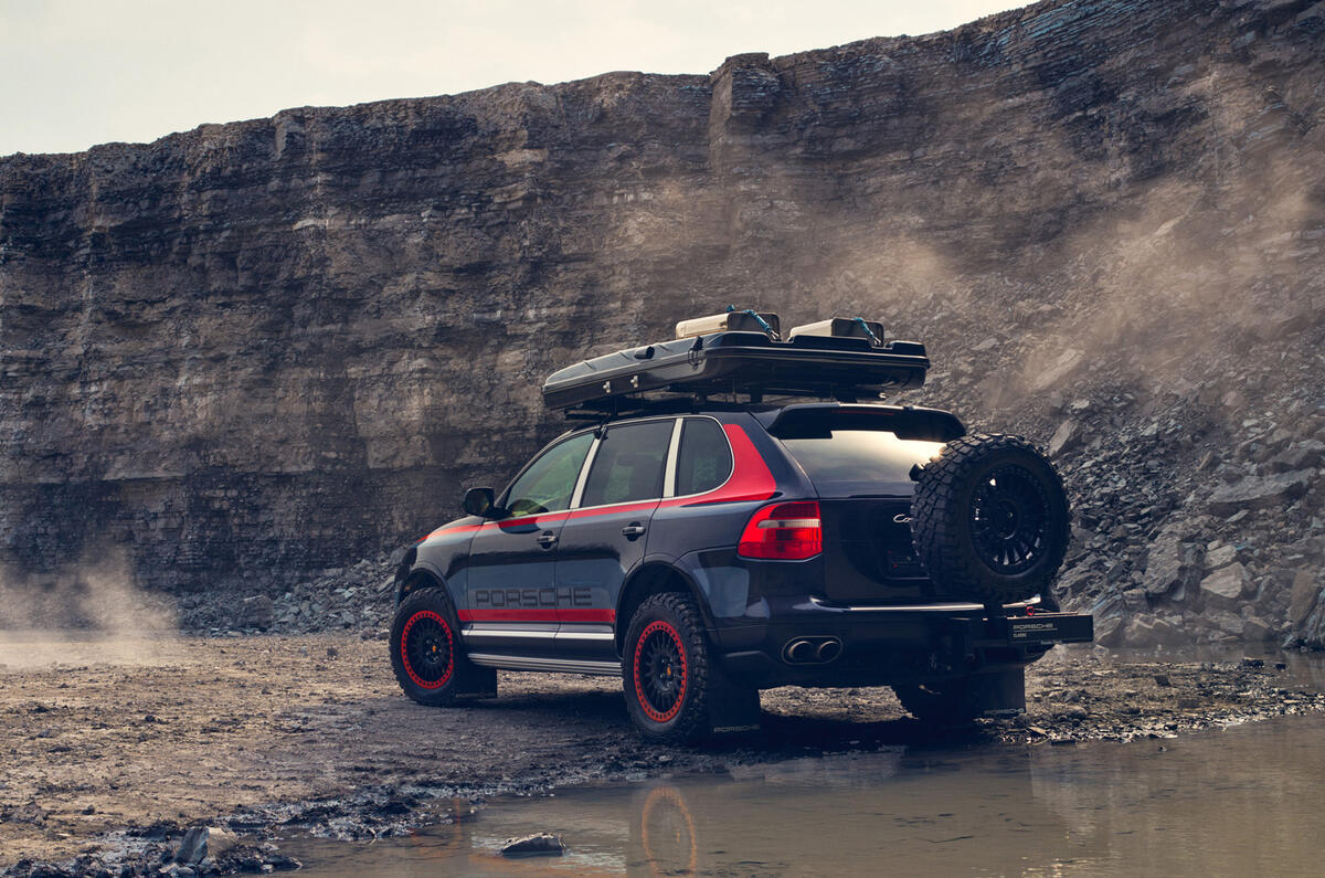 Original Porsche Cayenne gets retro rally-themed redesign | Autocar