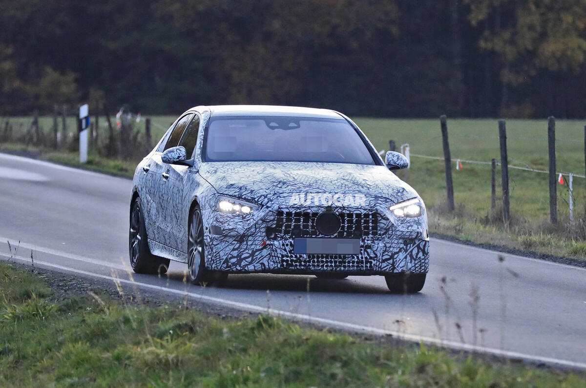 2021 Mercedes-AMG C53: four-pot C43 successor drops disguise | Autocar