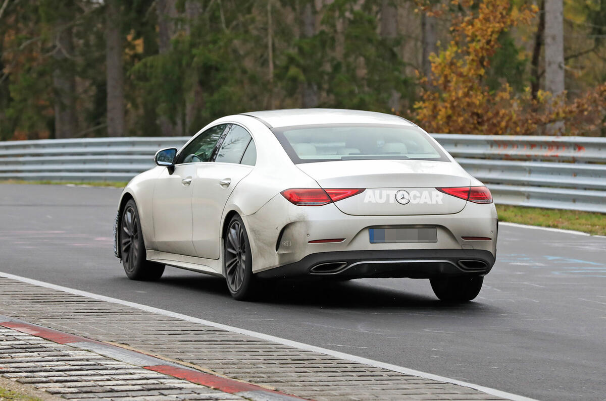2021 Mercedes-Benz CLS seen testing for the first time | Autocar