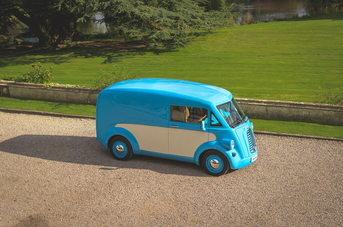 Morris Commercial revived with 1940s-style electric van | Autocar