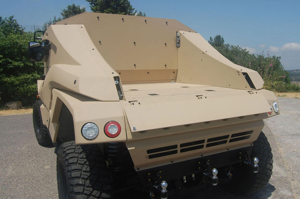 New Plasan Wilder is groundbreaking mid-engined armoured vehicle | Autocar