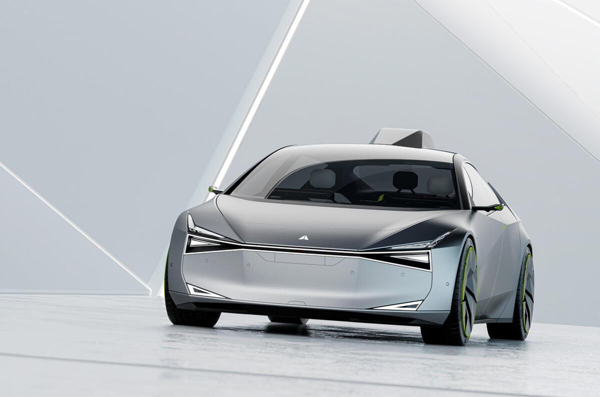 WayRay Holograktor: futuristic autonomous taxi unveiled | Autocar