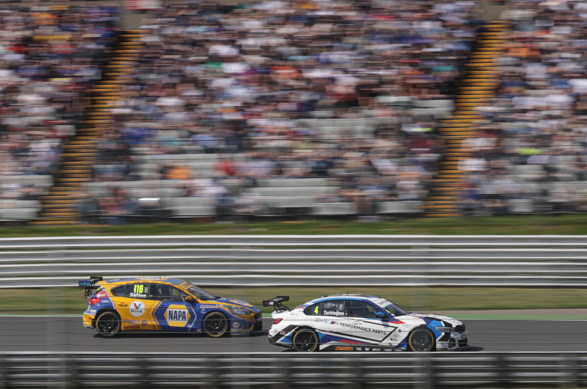 BTCC 2023: Sutton stars as Turkington reaches milestone | Autocar