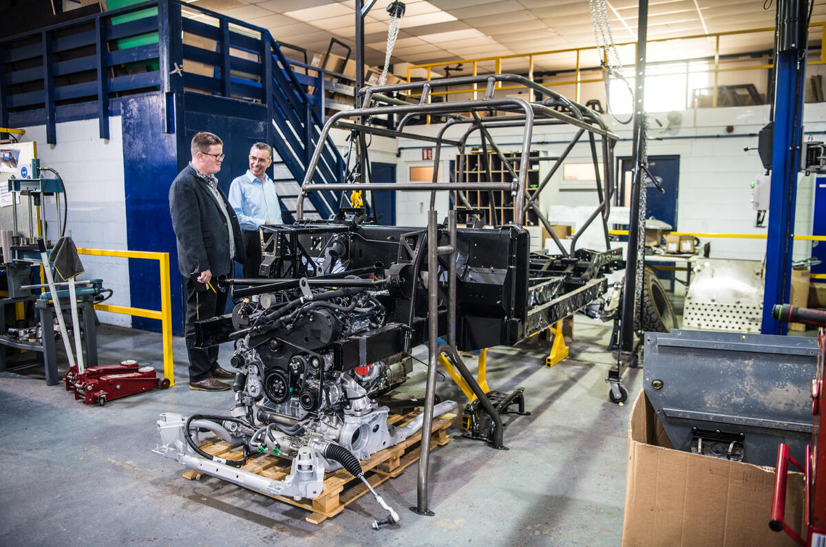 Classic Defender revived as 567bhp road-legal rally-raider | Autocar