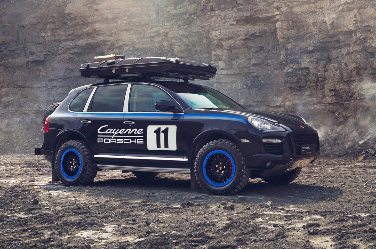 Original Porsche Cayenne gets retro rally-themed redesign | Autocar