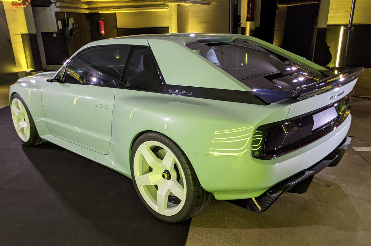 E-Legend EL1 spearheads family of Group B-inspired super-EVs | Autocar