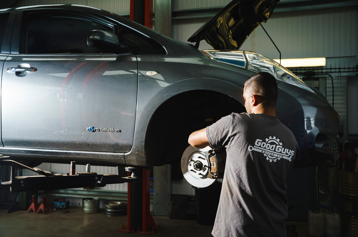 The independent garage shaping Britain's EV repair network | Autocar