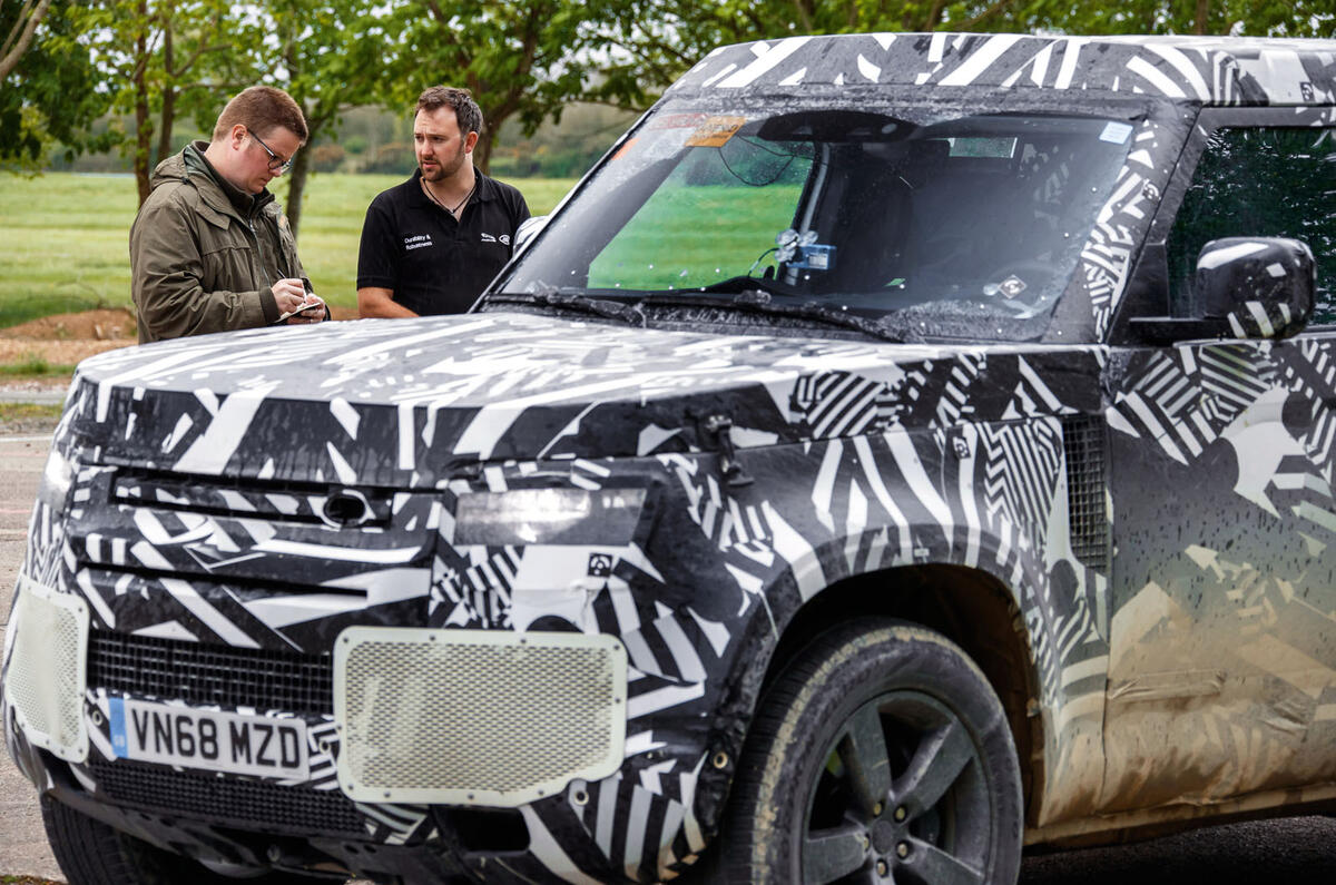 First ride: 2020 Land Rover Defender prototype | Autocar