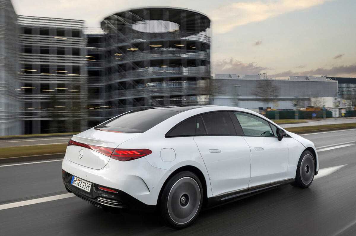 First ride: 2022 Mercedes-Benz EQE 350 review | Autocar