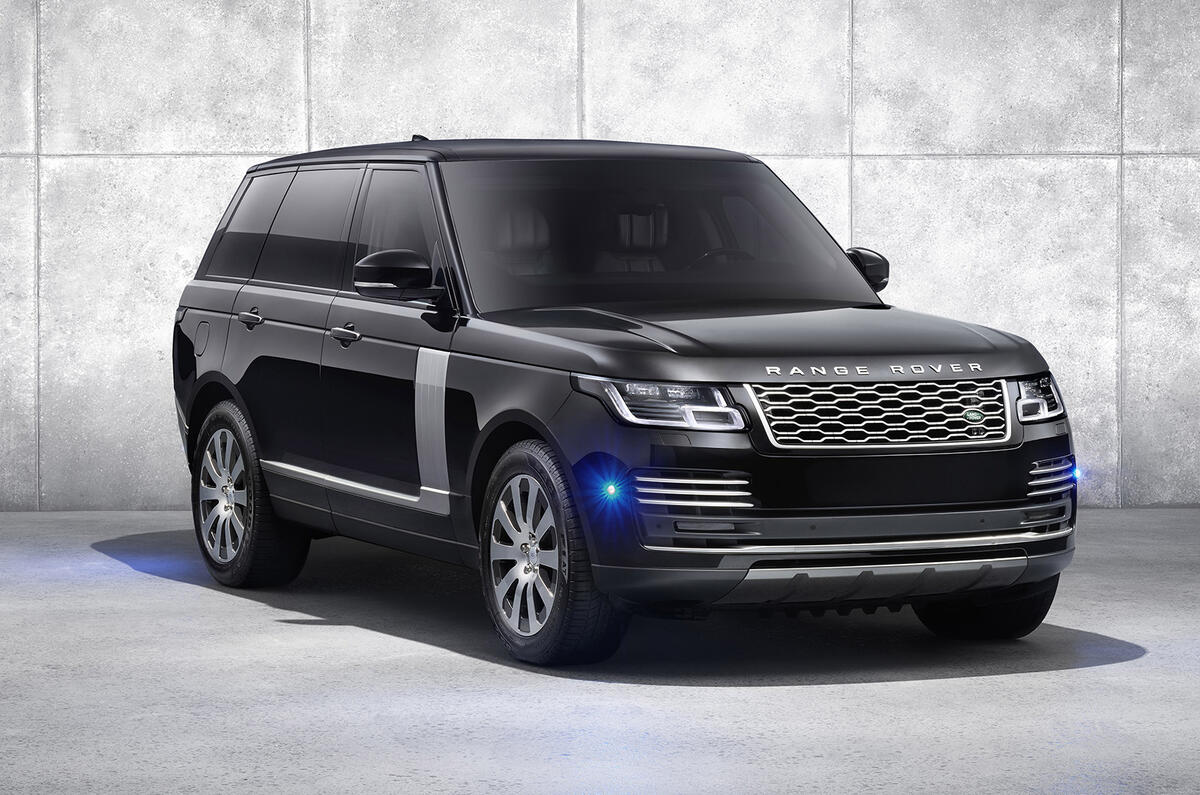 Armoured Range Rover Sentinel gets 375bhp supercharged V8 engine | Autocar