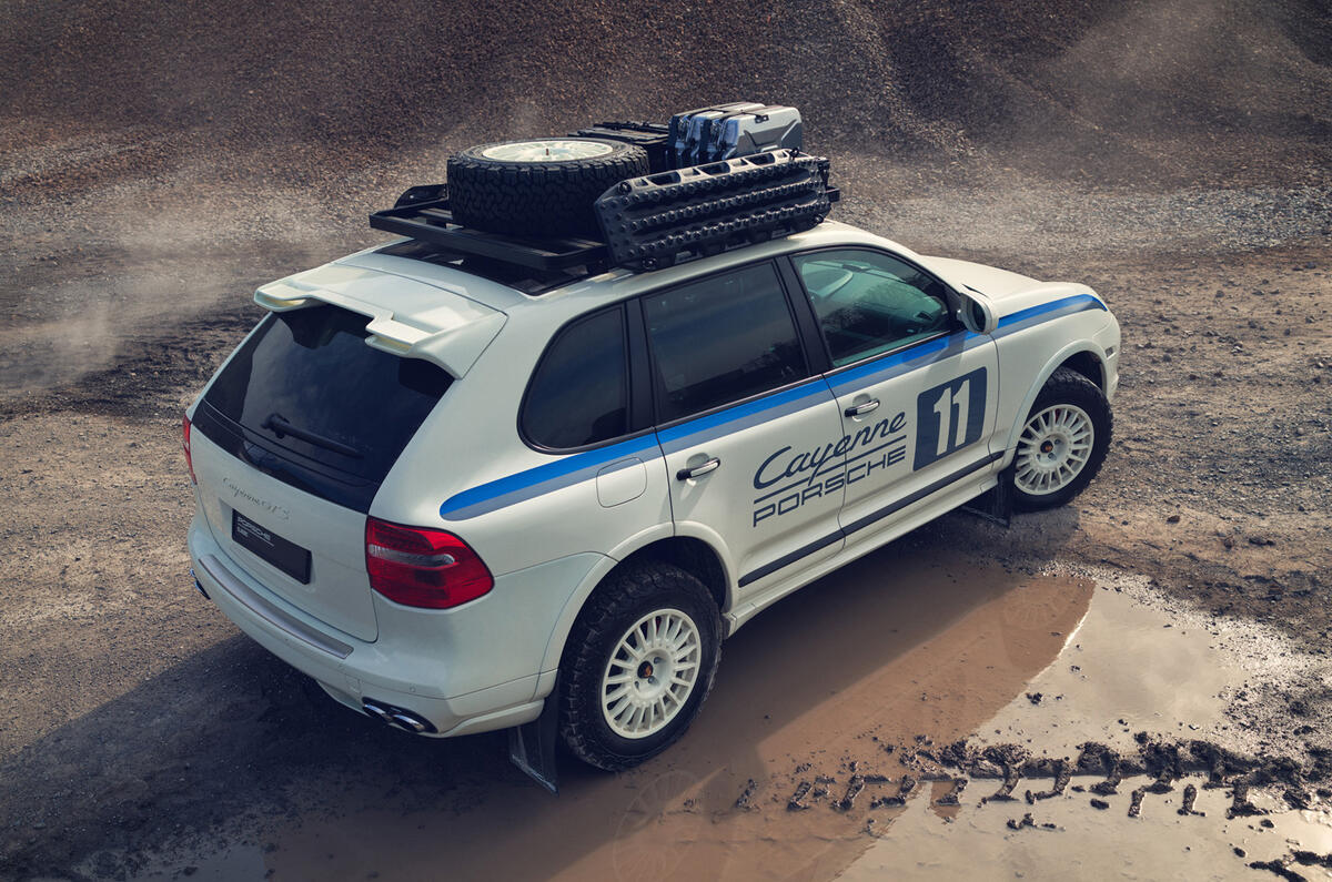 Original Porsche Cayenne gets retro rally-themed redesign | Autocar