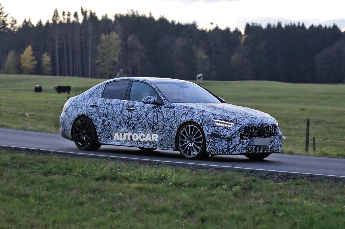 2021 Mercedes-AMG C53: four-pot C43 successor drops disguise | Autocar