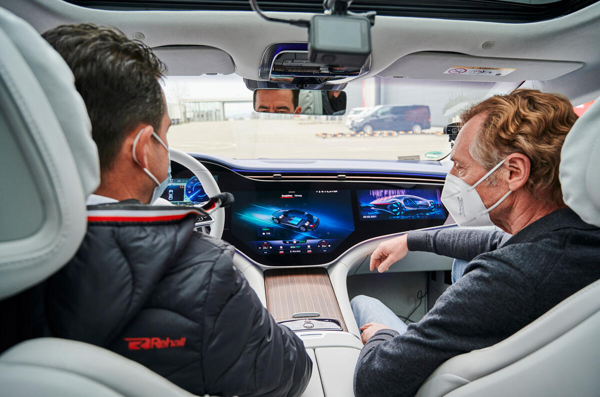 First ride: 2021 Mercedes-Benz EQS prototype review | Autocar