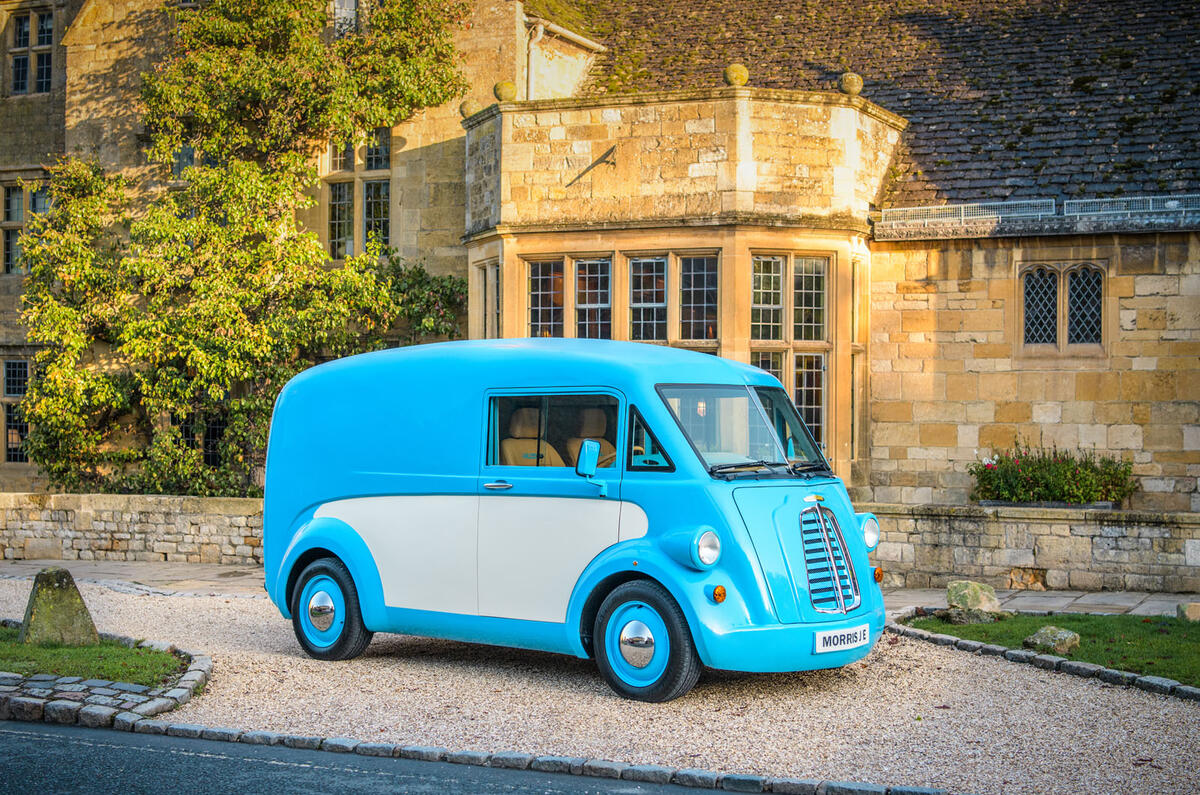Morris Commercial revived with 1940s-style electric van | Autocar