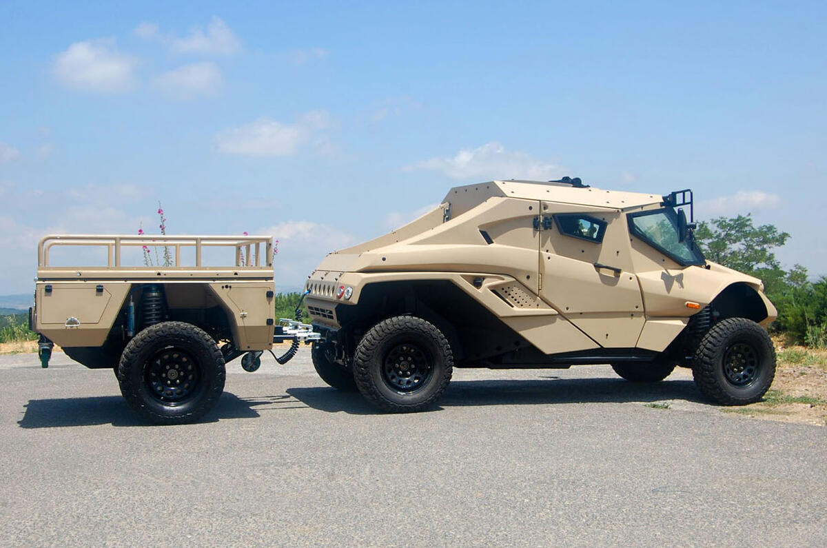 New Plasan Wilder is groundbreaking mid-engined armoured vehicle | Autocar