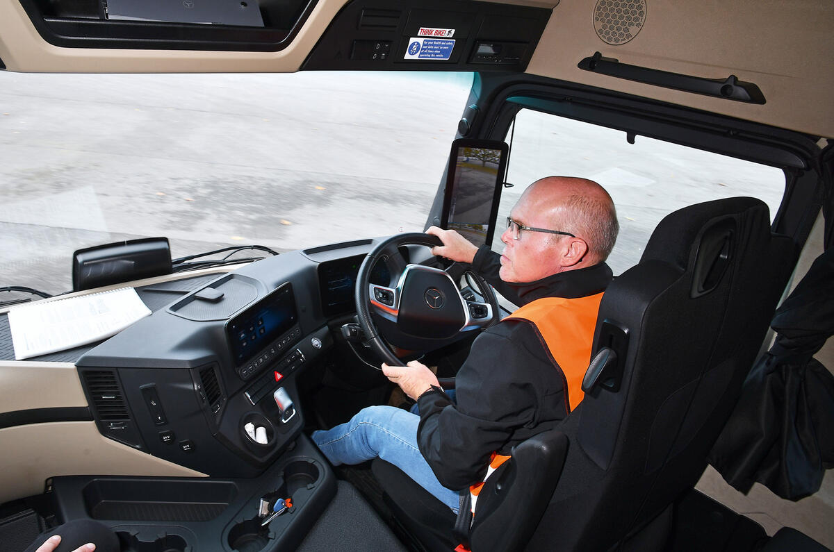 Artic explorer: learning to drive a lorry | Autocar
